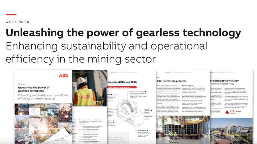 ABB LAUNCHES NEW WHITE PAPER DESCRIBING THE IMPACT OF GEARLESS MILL DRIVE TECHNOLOGY ON CO₂ ...